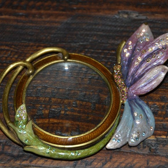 Jay Strongwater | Office | Jay Strongwater Butterfly Hand Glass ...